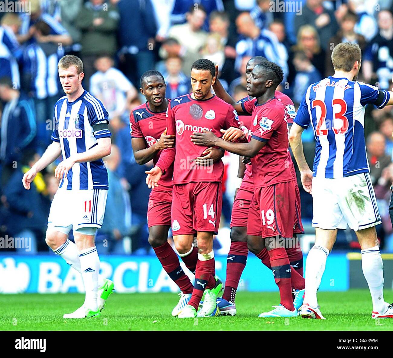 Soccer - Barclays Premier League - West Bromwich Albion v Newcastle United - The Hawthorns Stock ...