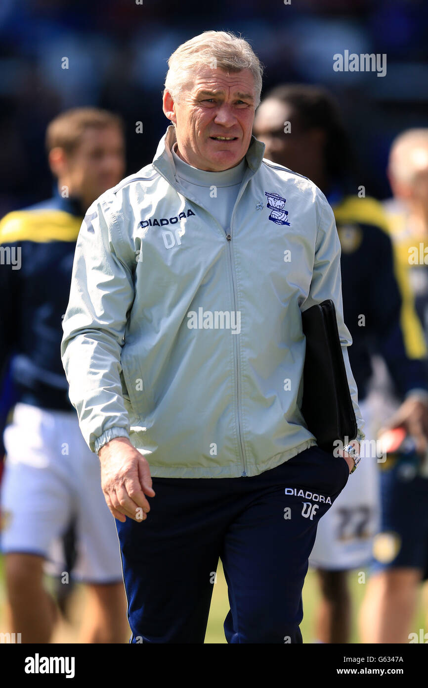 Birmingham city first team coach derek fazackerley hi-res stock ...