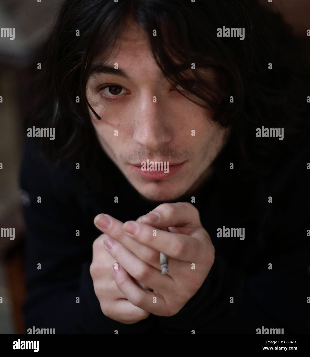 Ezra Miller interview. A portrait of American actor Ezra Miller during ...
