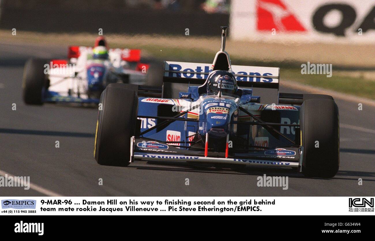 Motor Racing ... Australian Grand Prix Stock Photo - Alamy