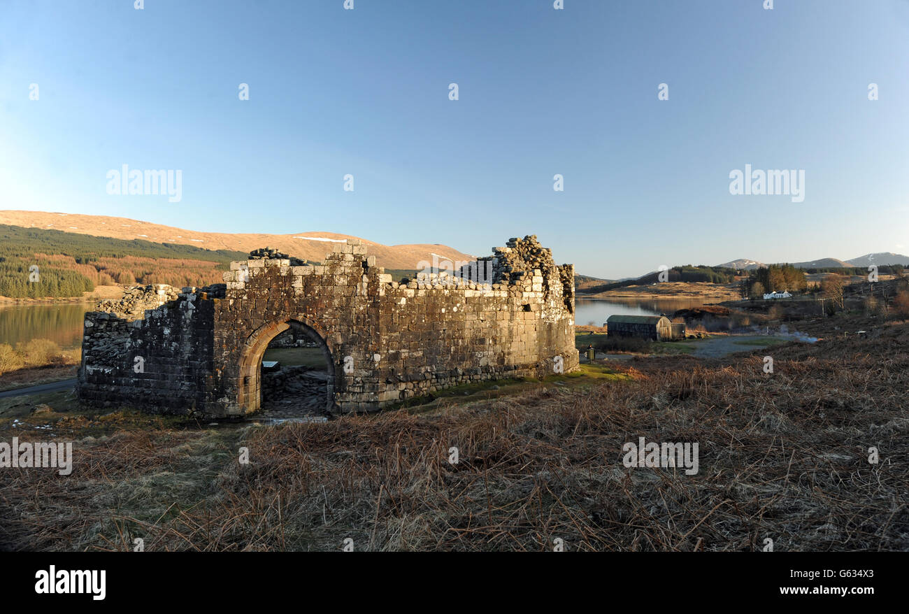 Loch doon castle hi-res stock photography and images - Alamy