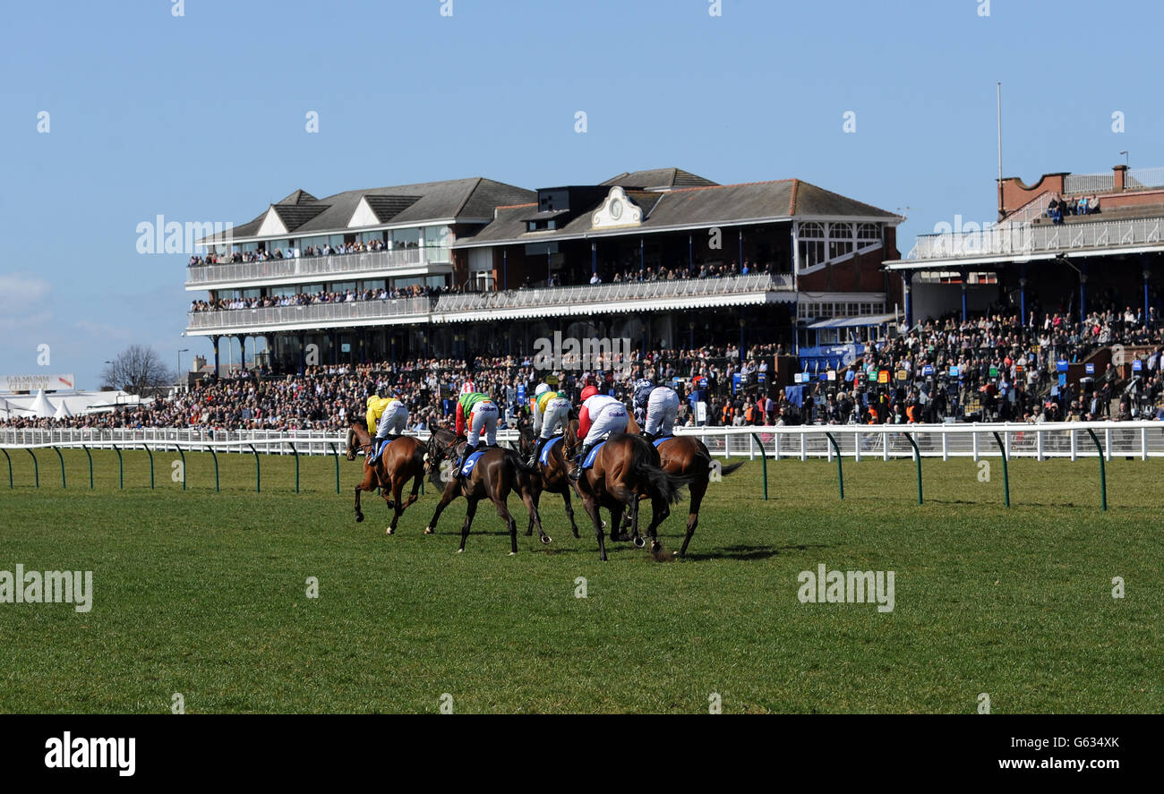 Ayr racecourse grandstand hi-res stock photography and images - Alamy