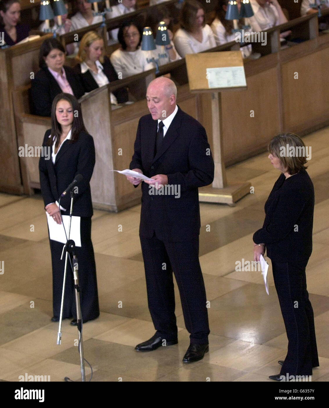 Amanda Dowler Memorial Service Stock Photo - Alamy
