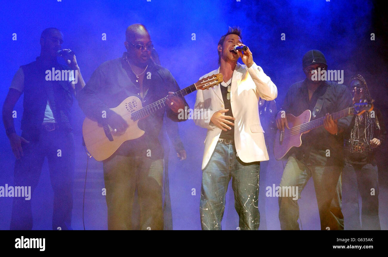 Pop Idol Will Young Stock Photo - Alamy