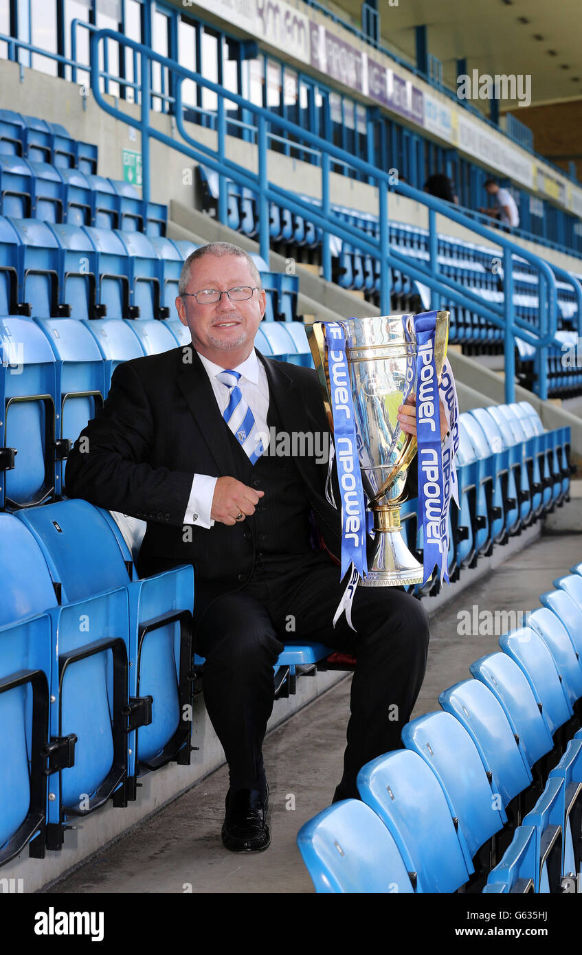 Soccer - Gillingham Town Trophy Photocall - Priestfield Stadium Stock ...