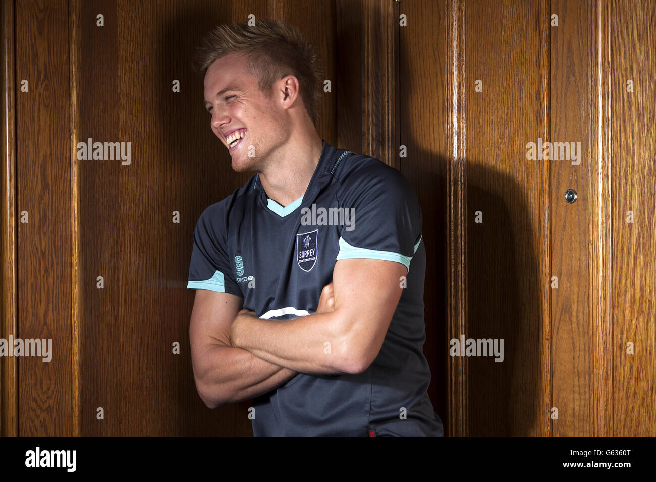 Cricket - Surrey CCC Photocall - Kia Oval. Matthew Dunn, Surrey Stock ...