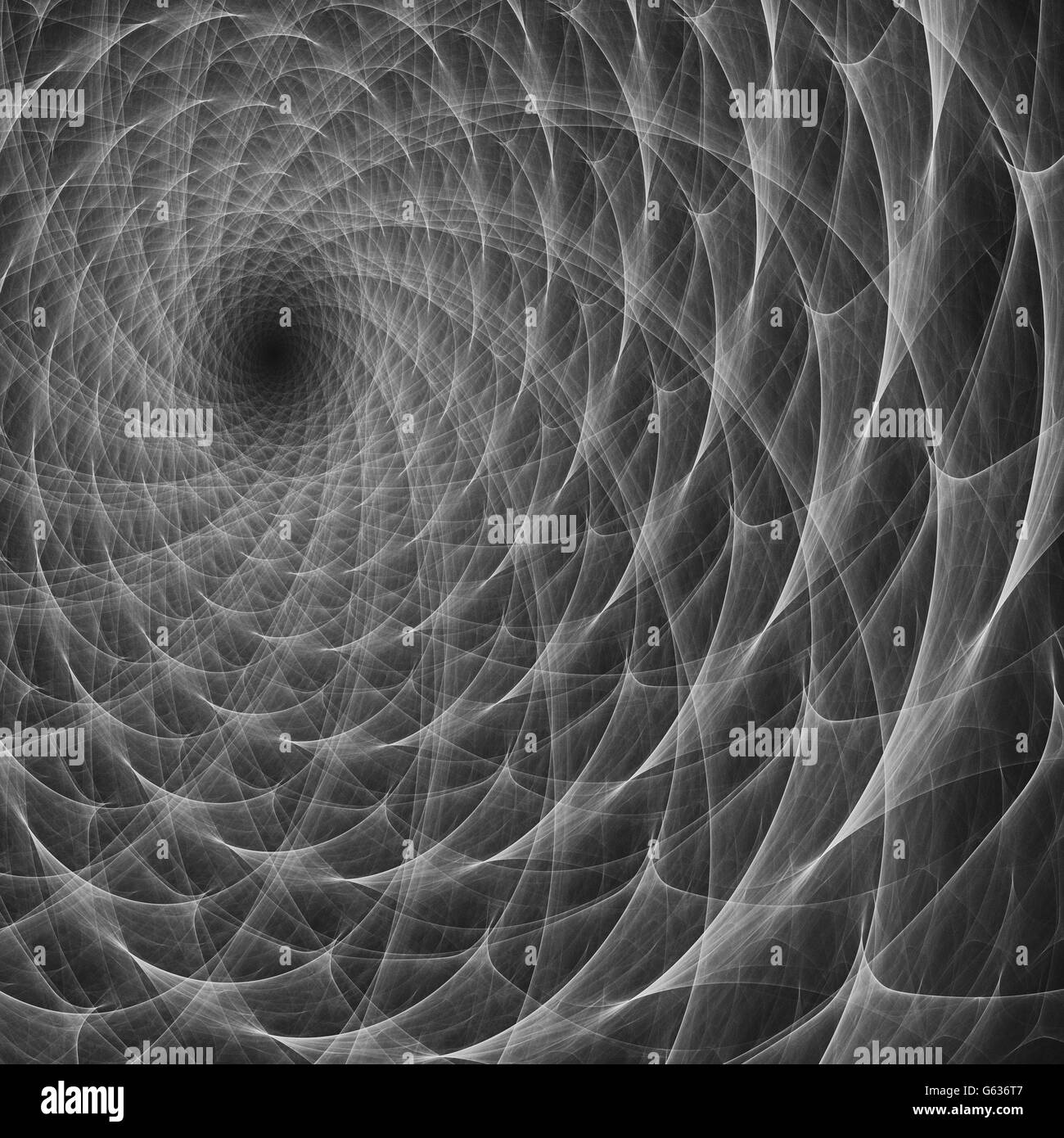 Abstract black and white fractal texture background, wavy lines Stock ...