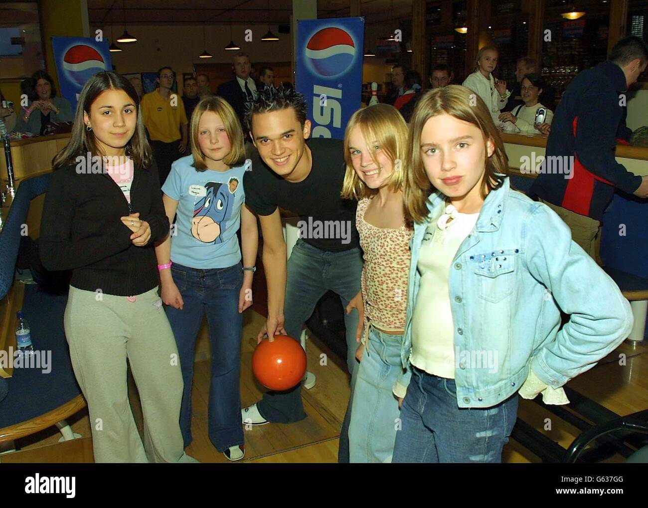 Gareth Gates - Pepsi Winners Stock Photo - Alamy