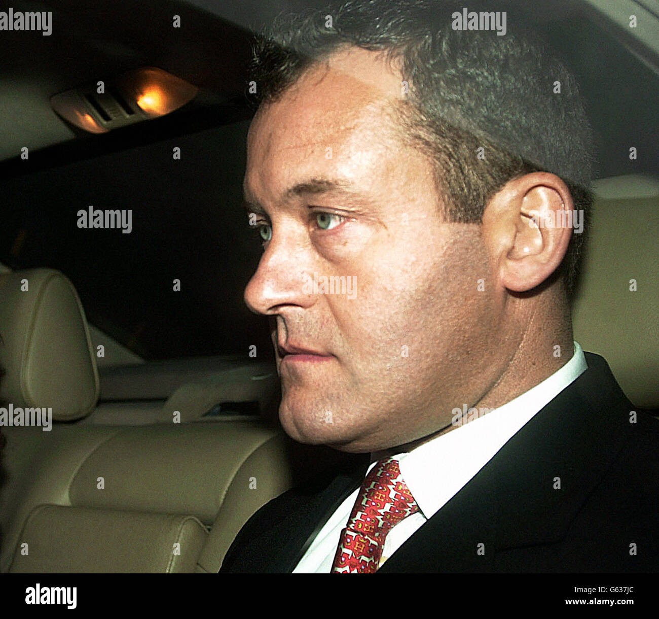 Paul Burrell, the butler to the late Princess of Wales, arrives at the ...