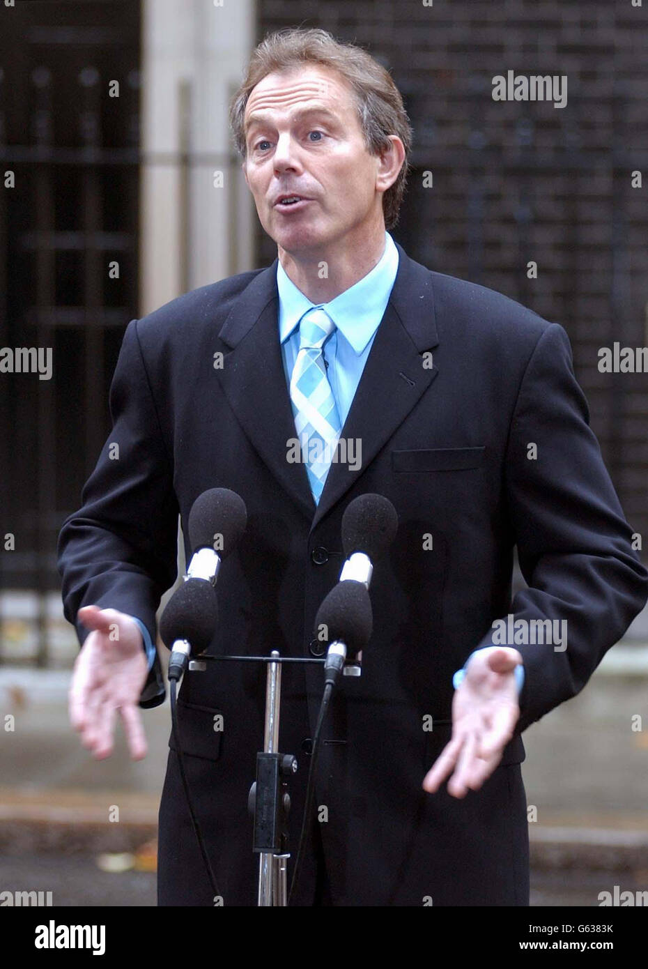 Tony Blair - Bali Bomb Stock Photo - Alamy