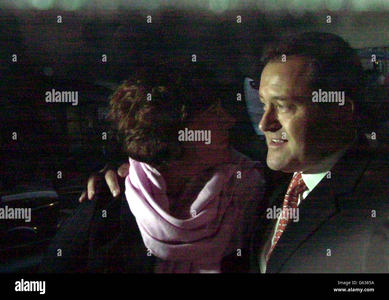 The former butler of the late Princess Diana, Paul Burrell and his wife ...