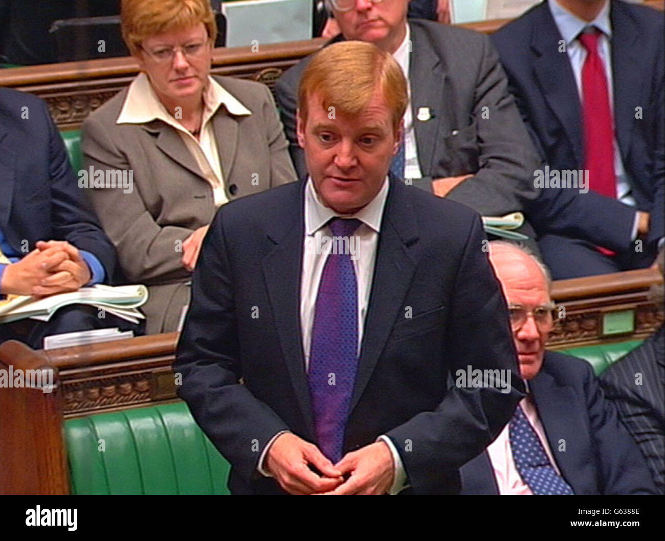 Leader of the liberal democrats charles kennedy hi-res stock ...