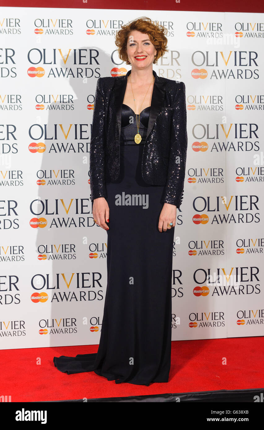 Award presenter anna chancellor in press room olivier awards 2013 hi ...