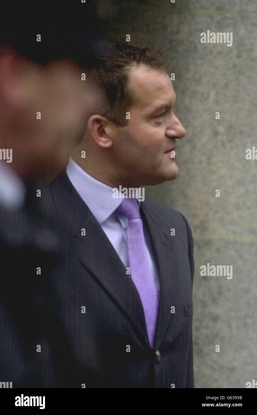 The former butler of Diana Princess of Wales, Paul Burrell, leaves the ...