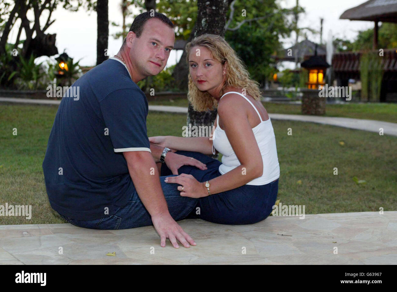 Darron and Tracey Smart Stock Photo - Alamy