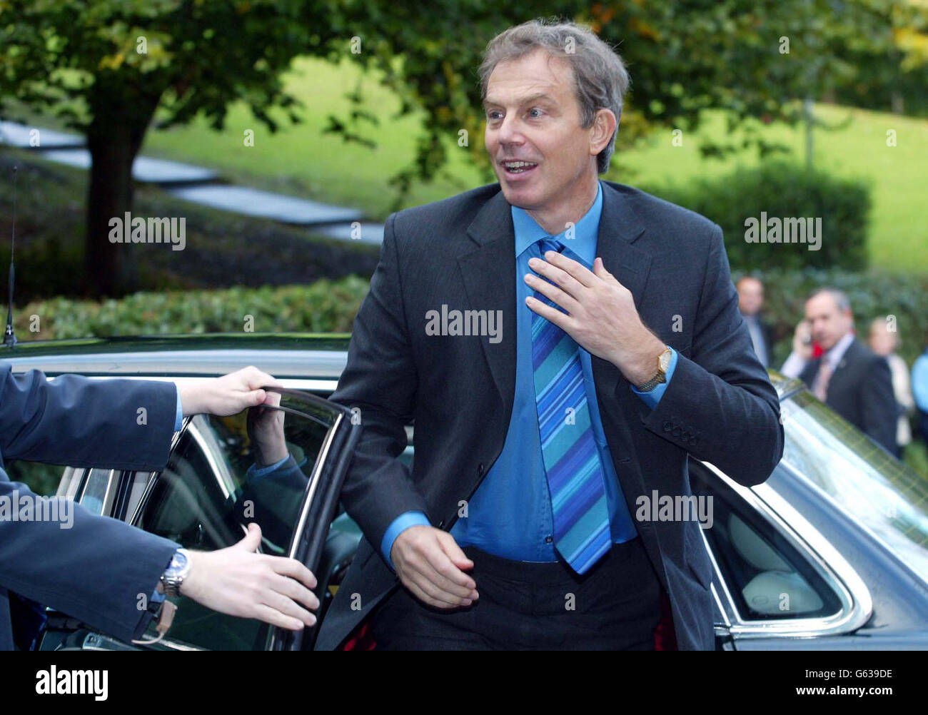 Tony Blair Durham University Stock Photo - Alamy