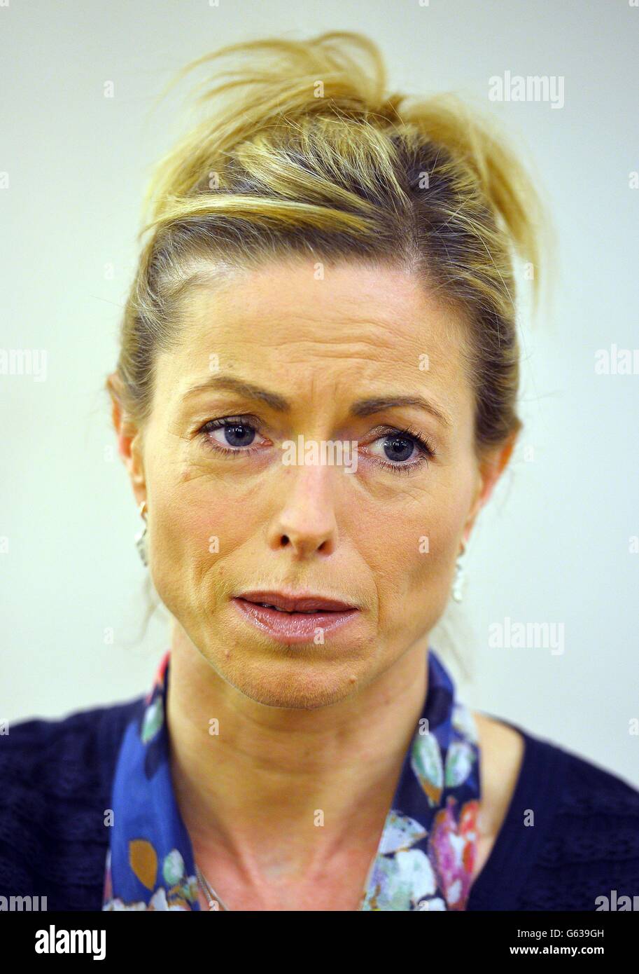 Kate McCann, mother of missing Madeleine McCann gives a TV interview on ...