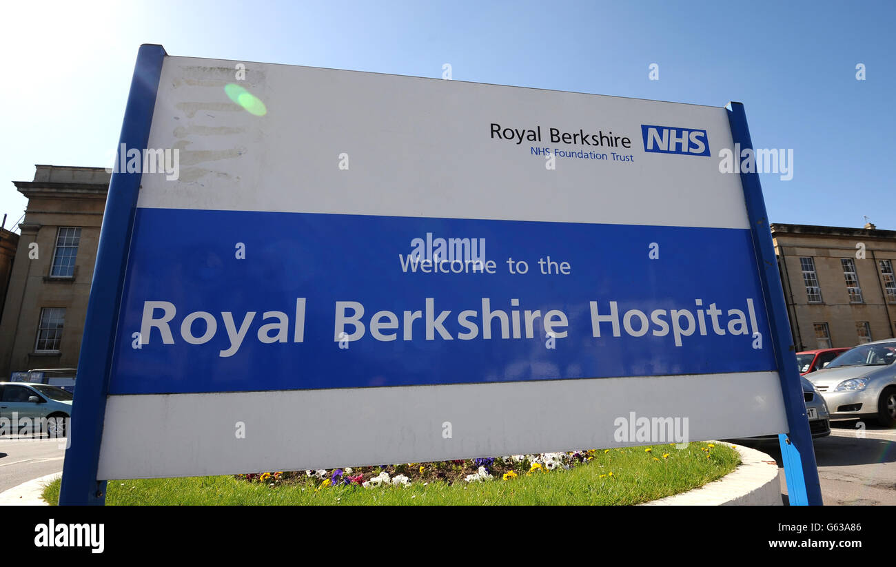 General view of the Royal Berkshire Hospital in Reading Stock Photo - Alamy