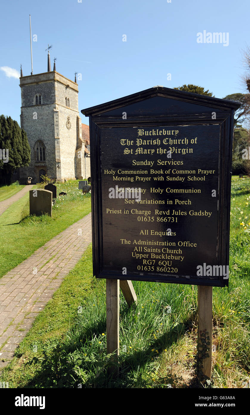 Bucklebury Village High Resolution Stock Photography and Images - Alamy