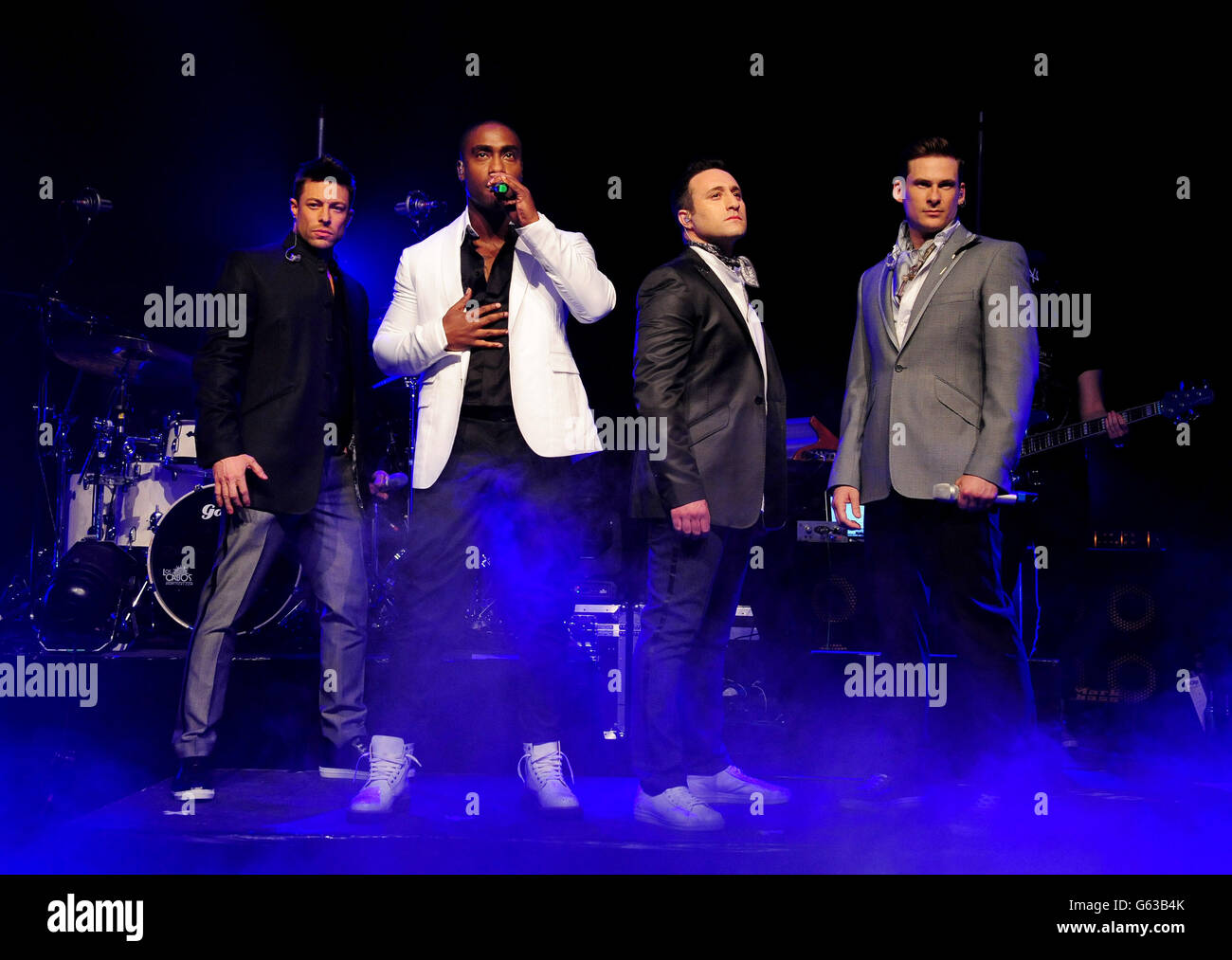 Blue at the Shepherd's Bush Empire - London Stock Photo - Alamy