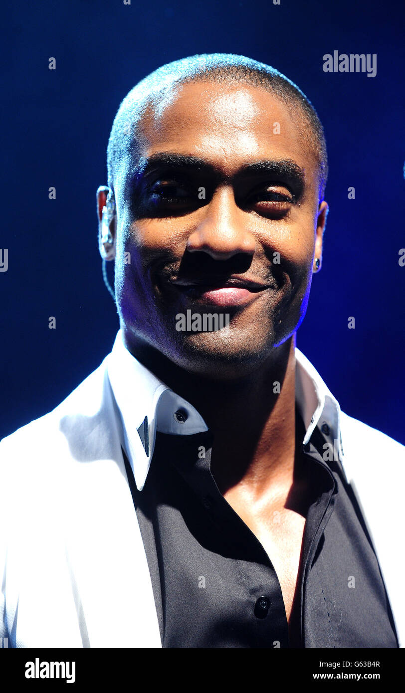 Blue at the Shepherd's Bush Empire - London Stock Photo - Alamy