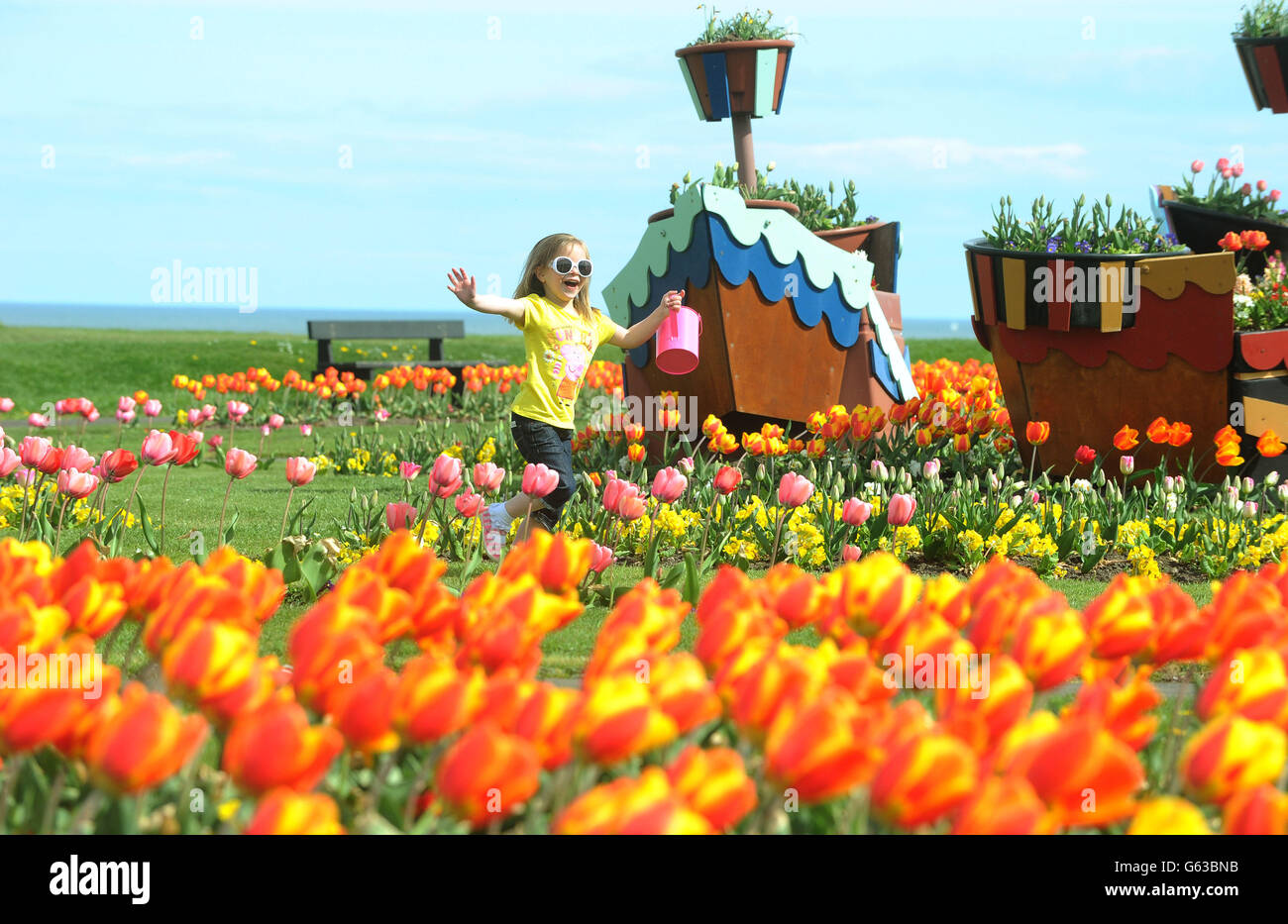 Spring weather May 4th Stock Photo - Alamy