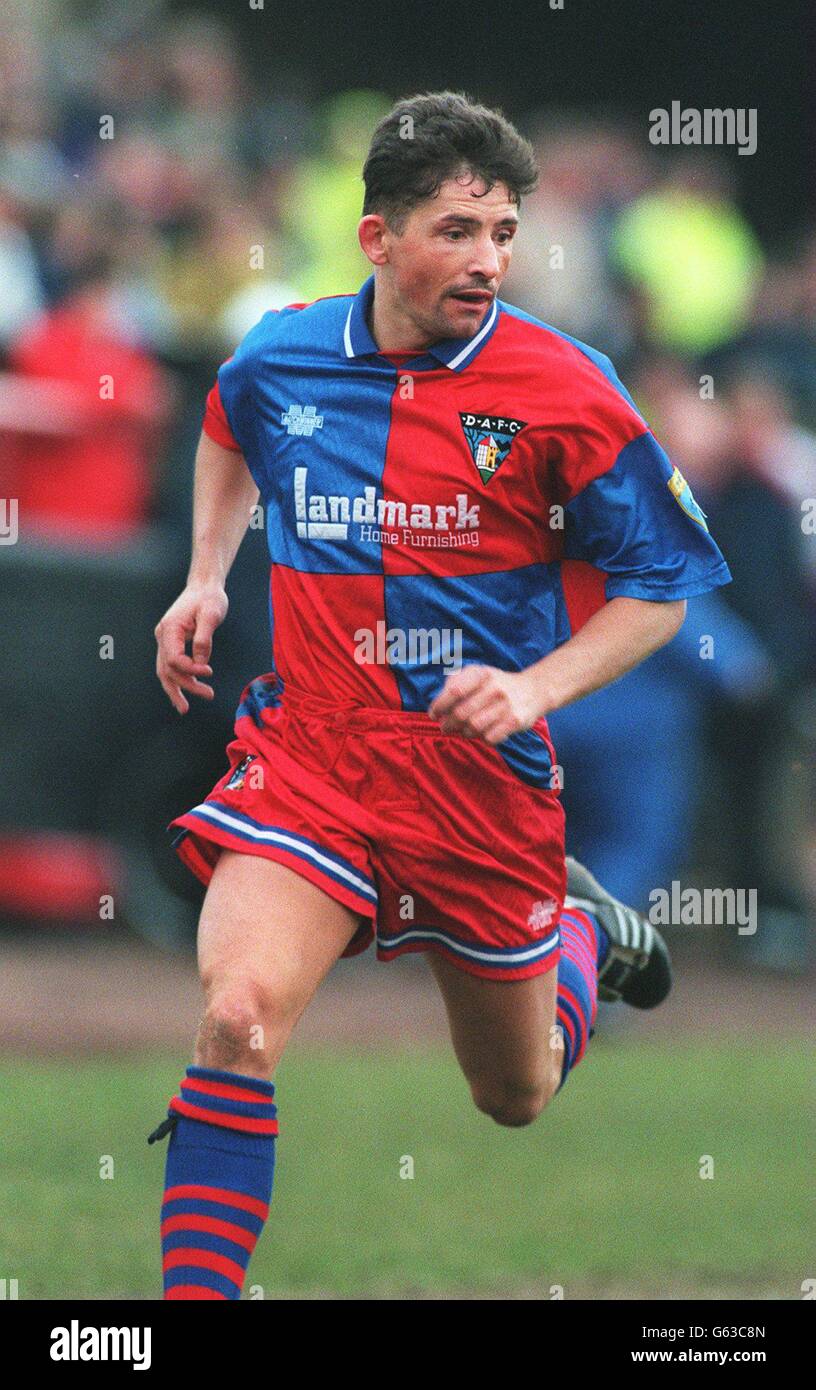 Scottish Soccer, Dumbarton v Dunfermline Athletic. Alan Moore ...