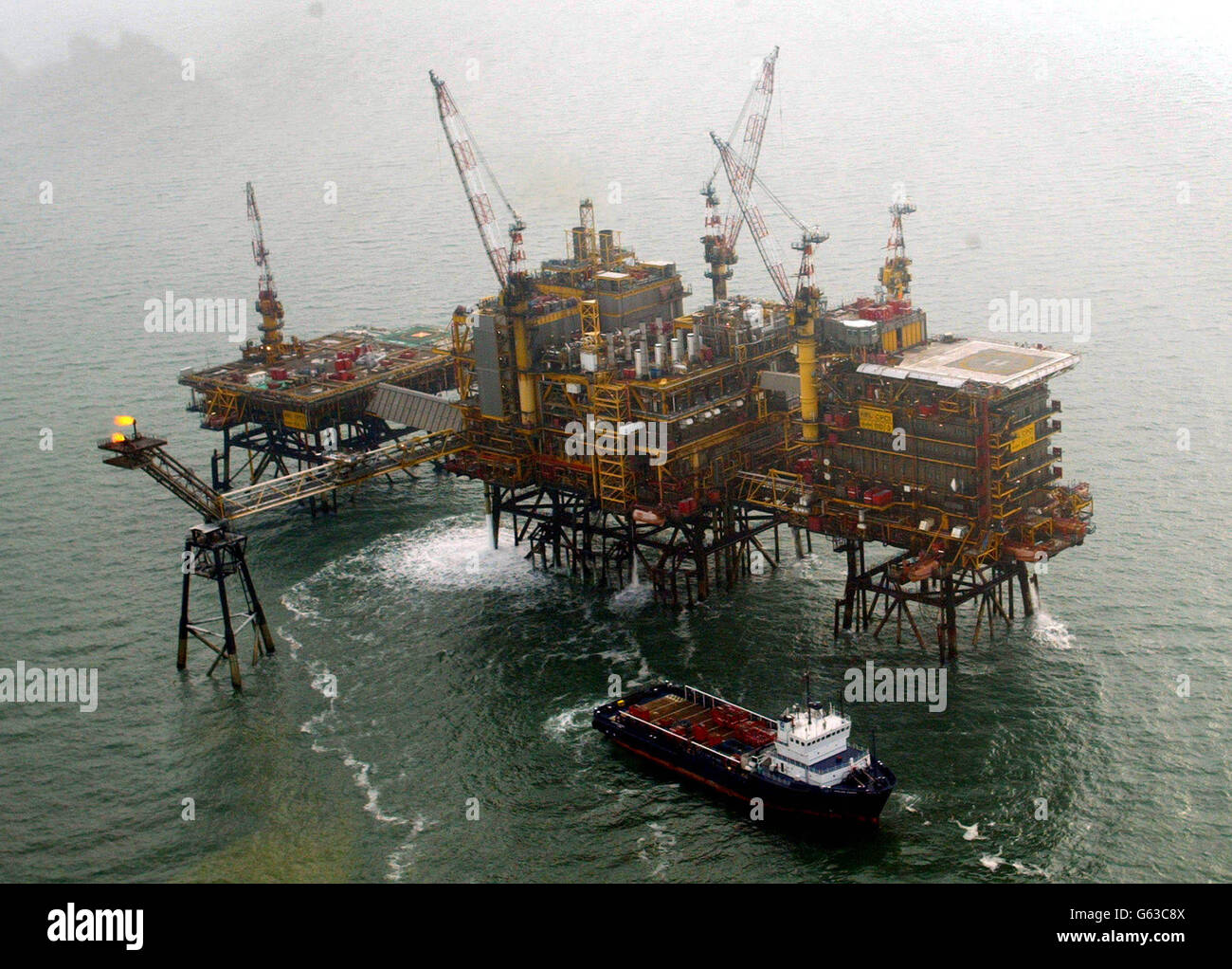 Morecambe gas field hi-res stock photography and images - Alamy