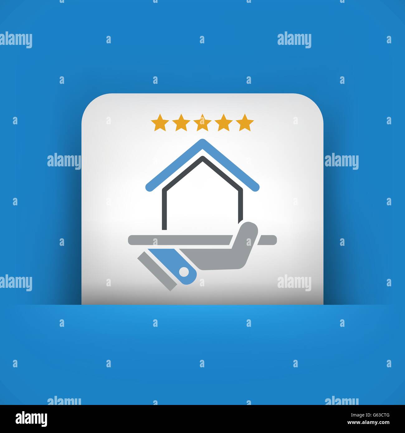 Top rating icon. House Stock Vector Image & Art - Alamy