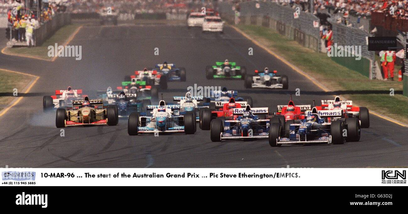 Motor Racing ... Australian Grand Prix Stock Photo - Alamy