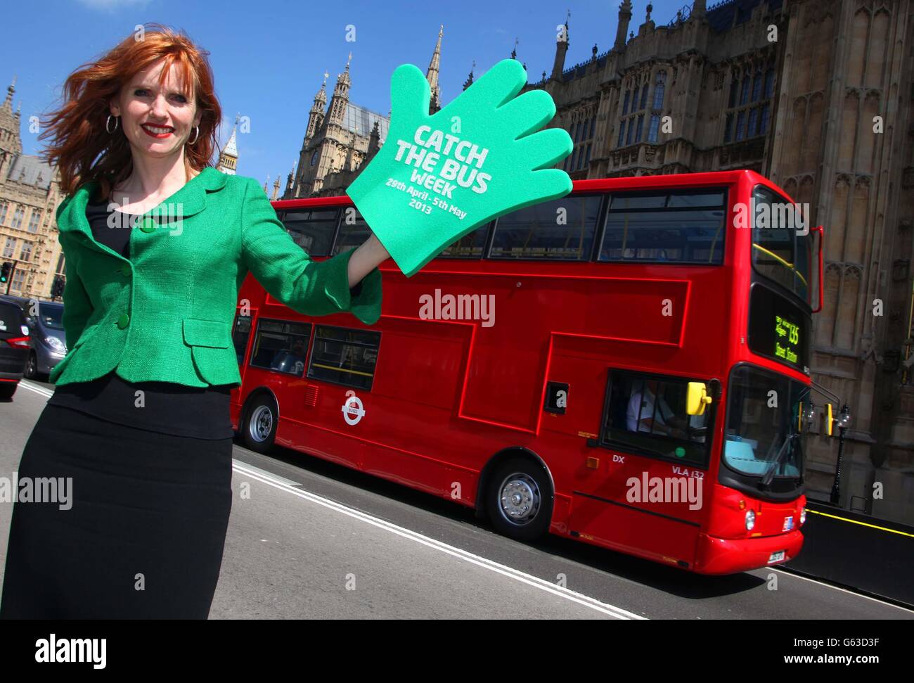 Catch the Bus Week Stock Photo - Alamy