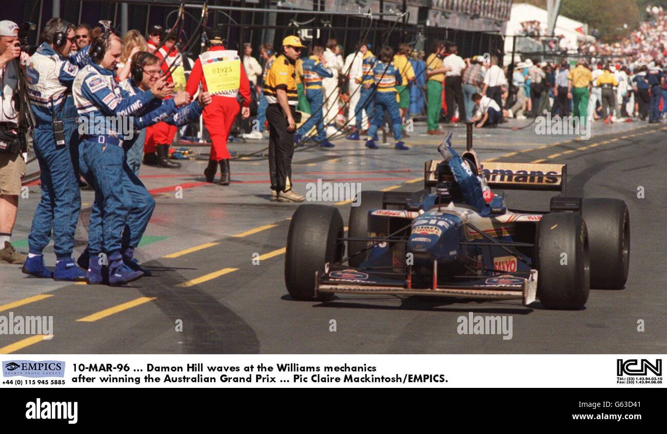 Motor Racing ... Australian Grand Prix Stock Photo - Alamy