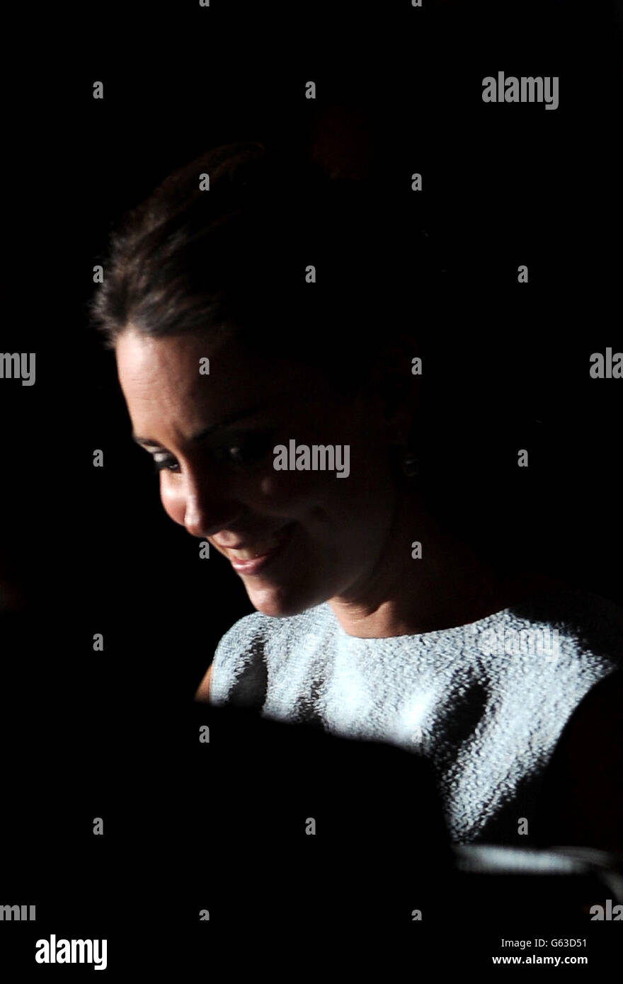 Princess catherine kate middleton headshot head shot hi-res stock ...