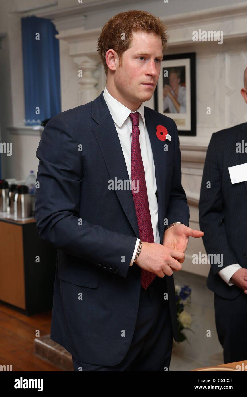 Prince Harry visits Nottingham Stock Photo - Alamy