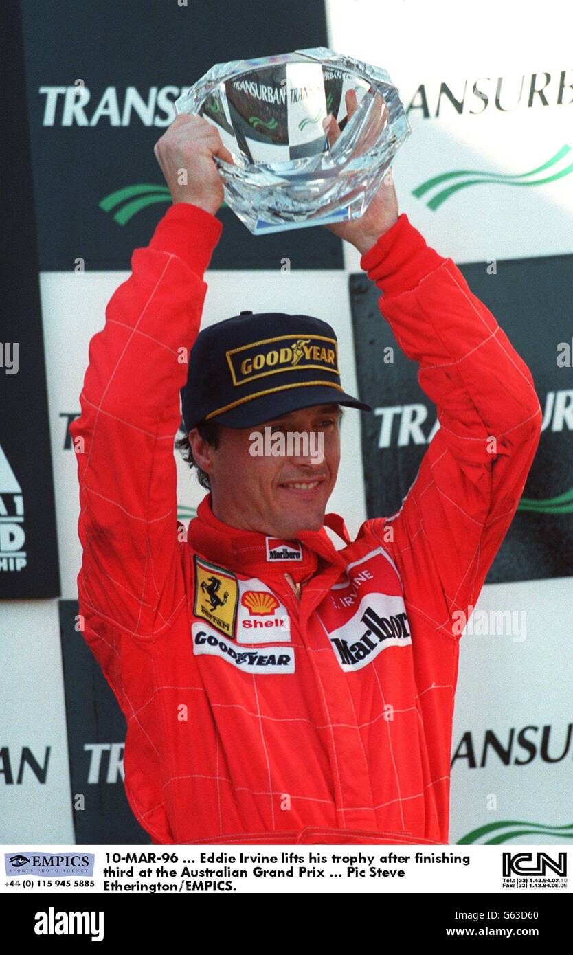 Motor Racing ... Australian Grand Prix Stock Photo - Alamy