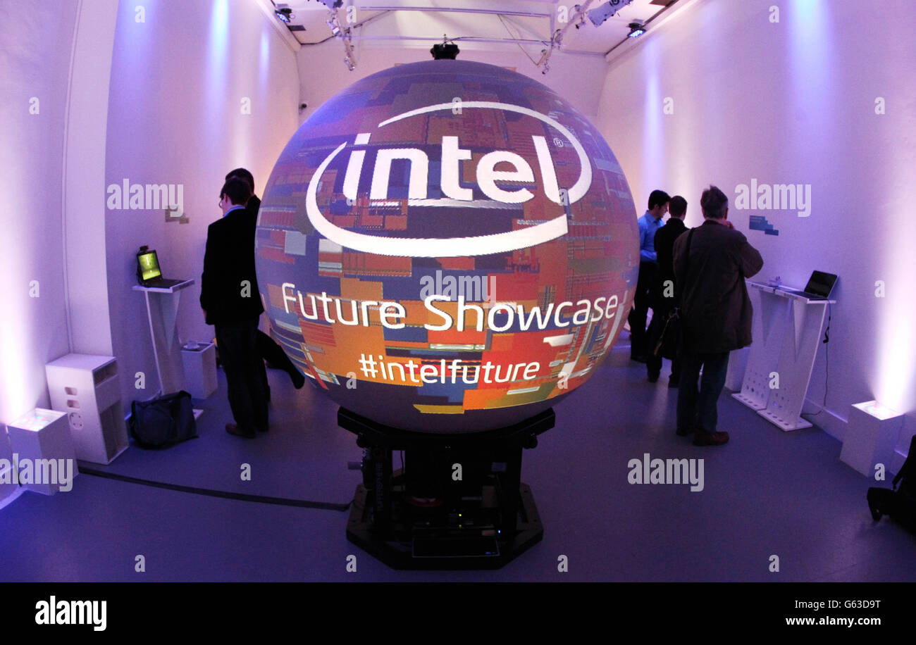 Intel Innovation Future Showcase Stock Photo - Alamy