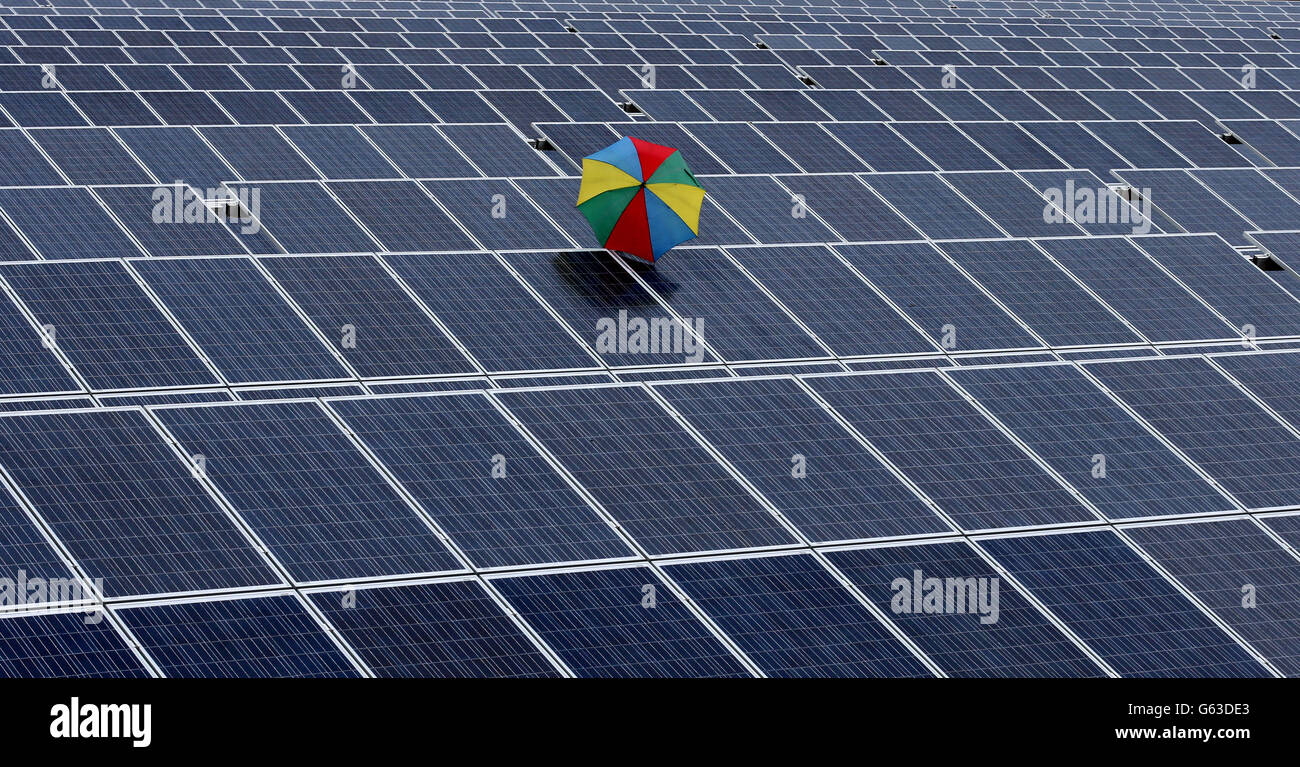 s first ever solar meadow opens. s Midlothian Campus after it was ...