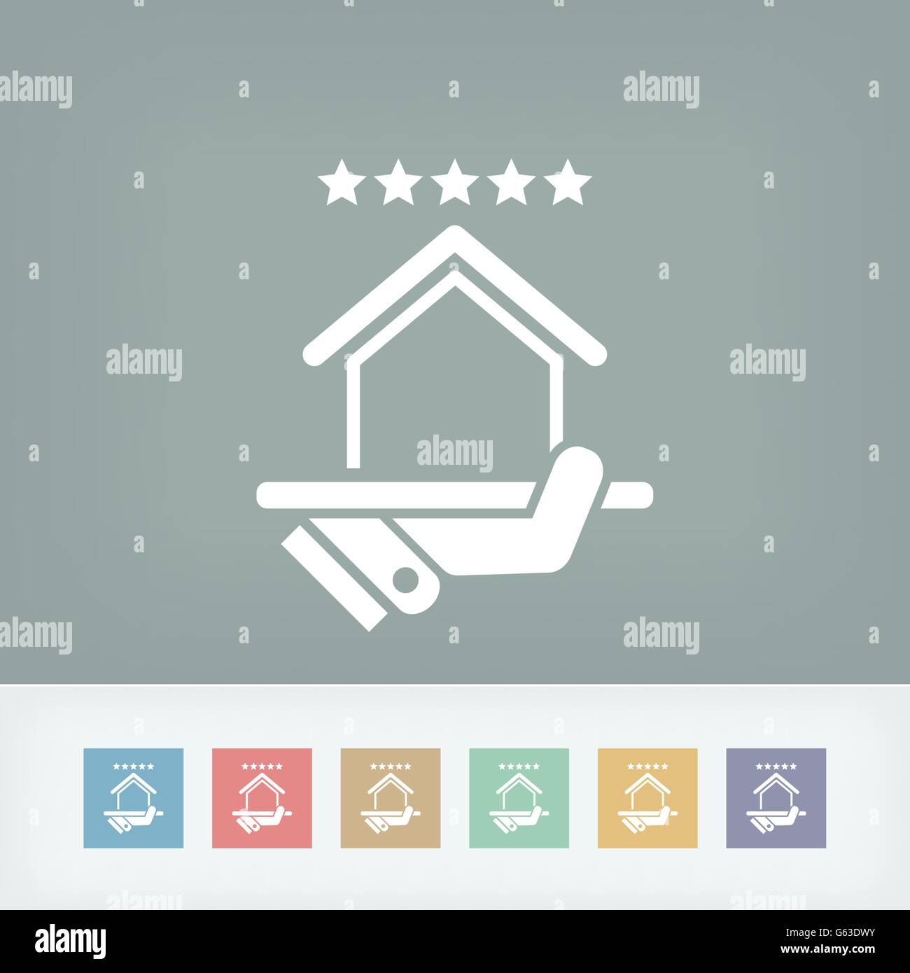 Top rating icon. House Stock Vector Image & Art - Alamy