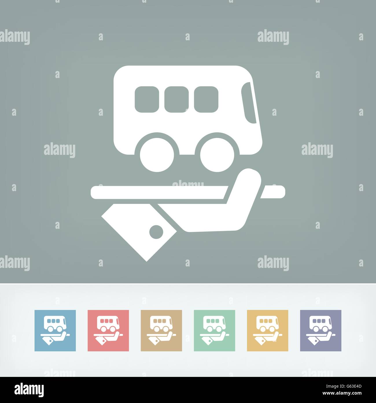 Hotel icon. Bus service Stock Vector Image & Art - Alamy
