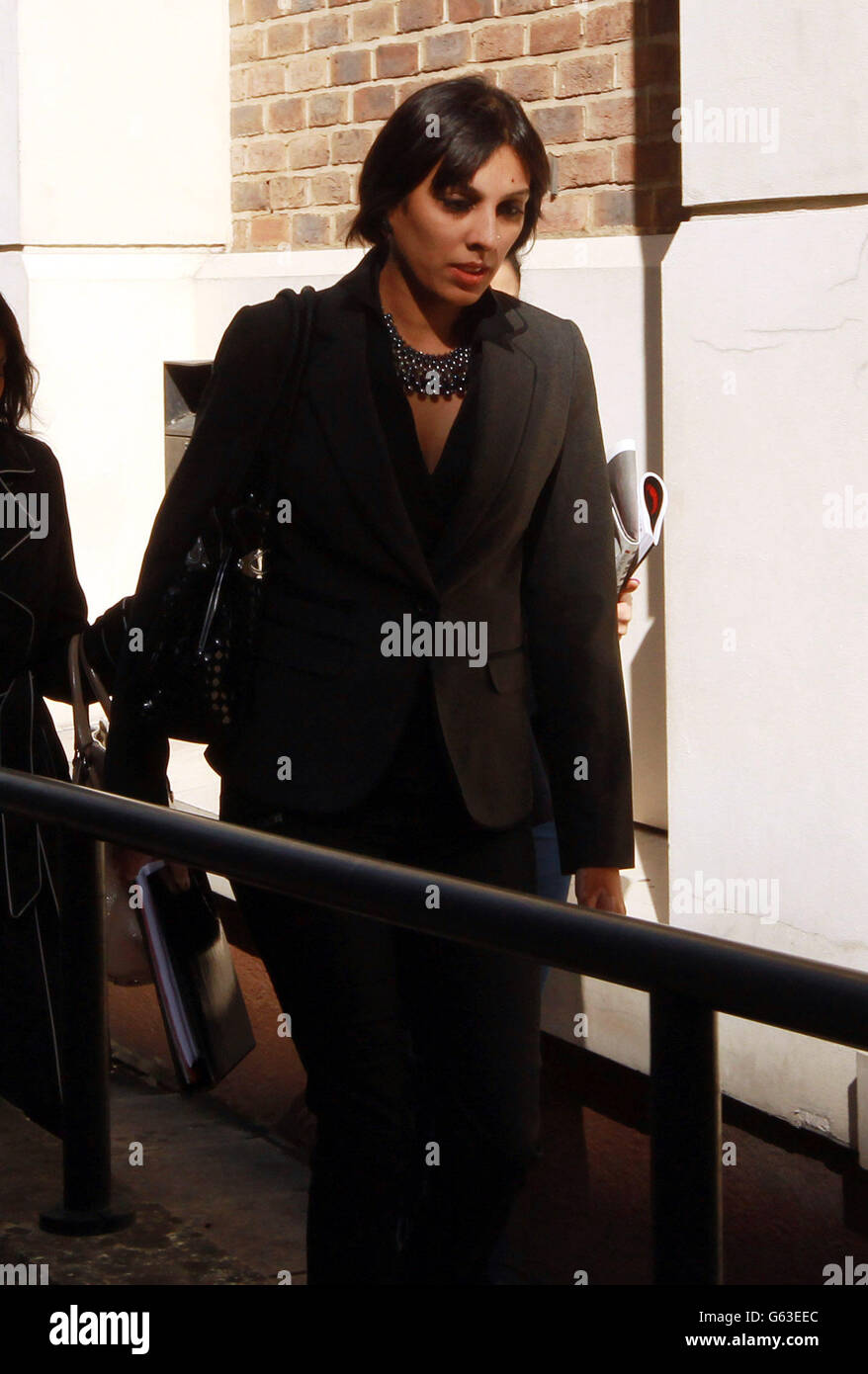 Dental nurse Ravinder Kaur, 34, arrives at Blackfriars Crown Court ...