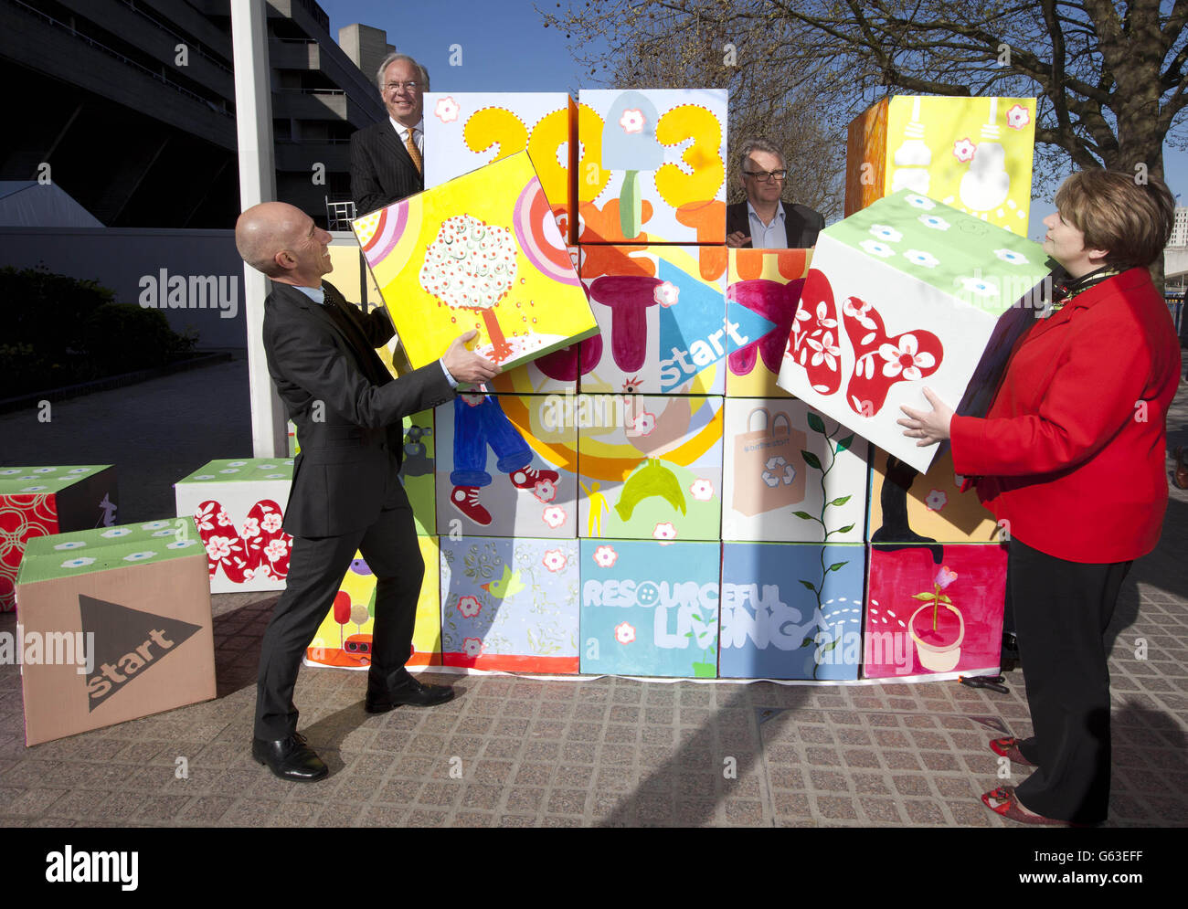 (Left to right) Joey Tabone Director at Start, Stephen Howard Chief ...