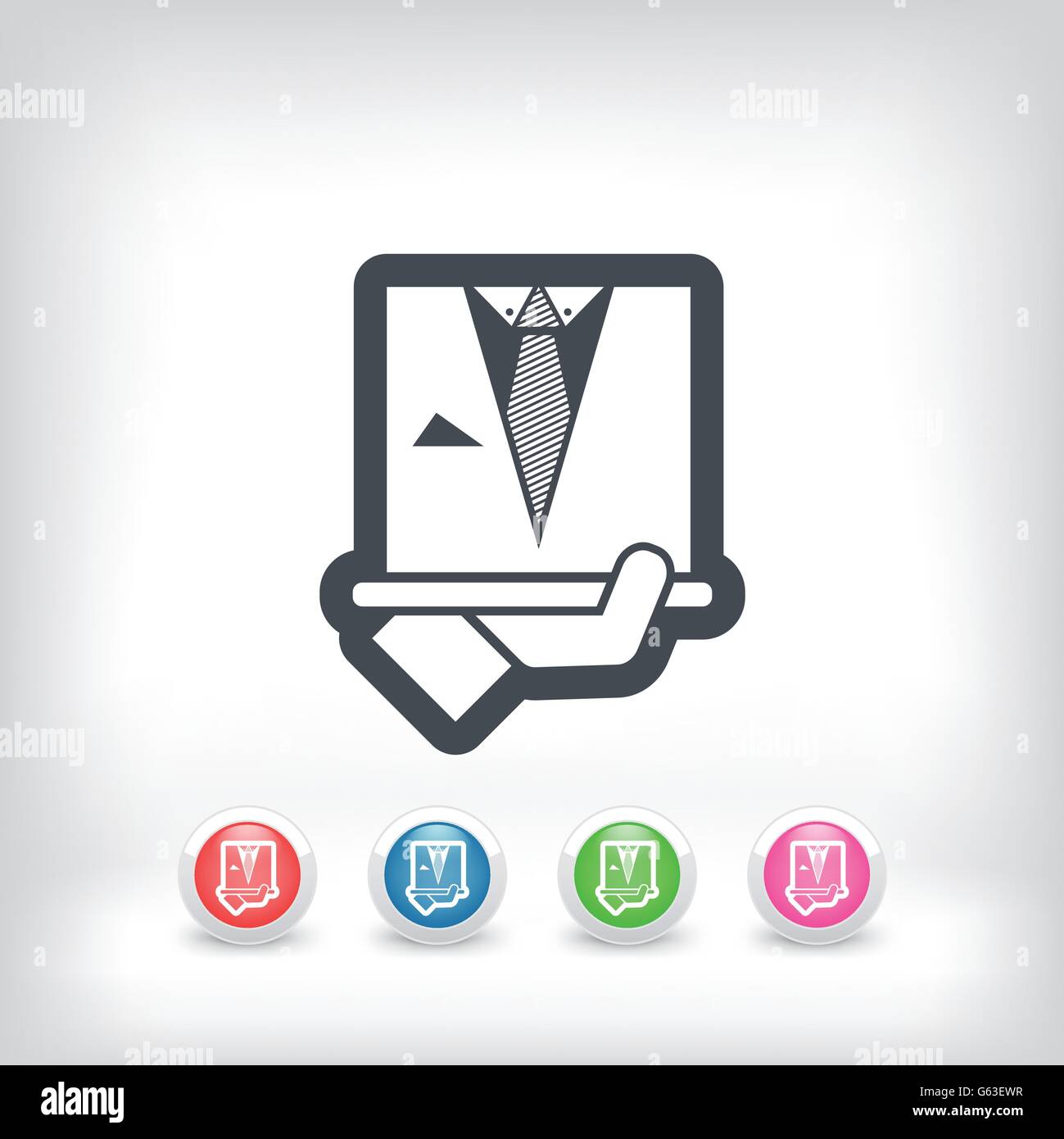 Dress icon Stock Vector Images - Alamy