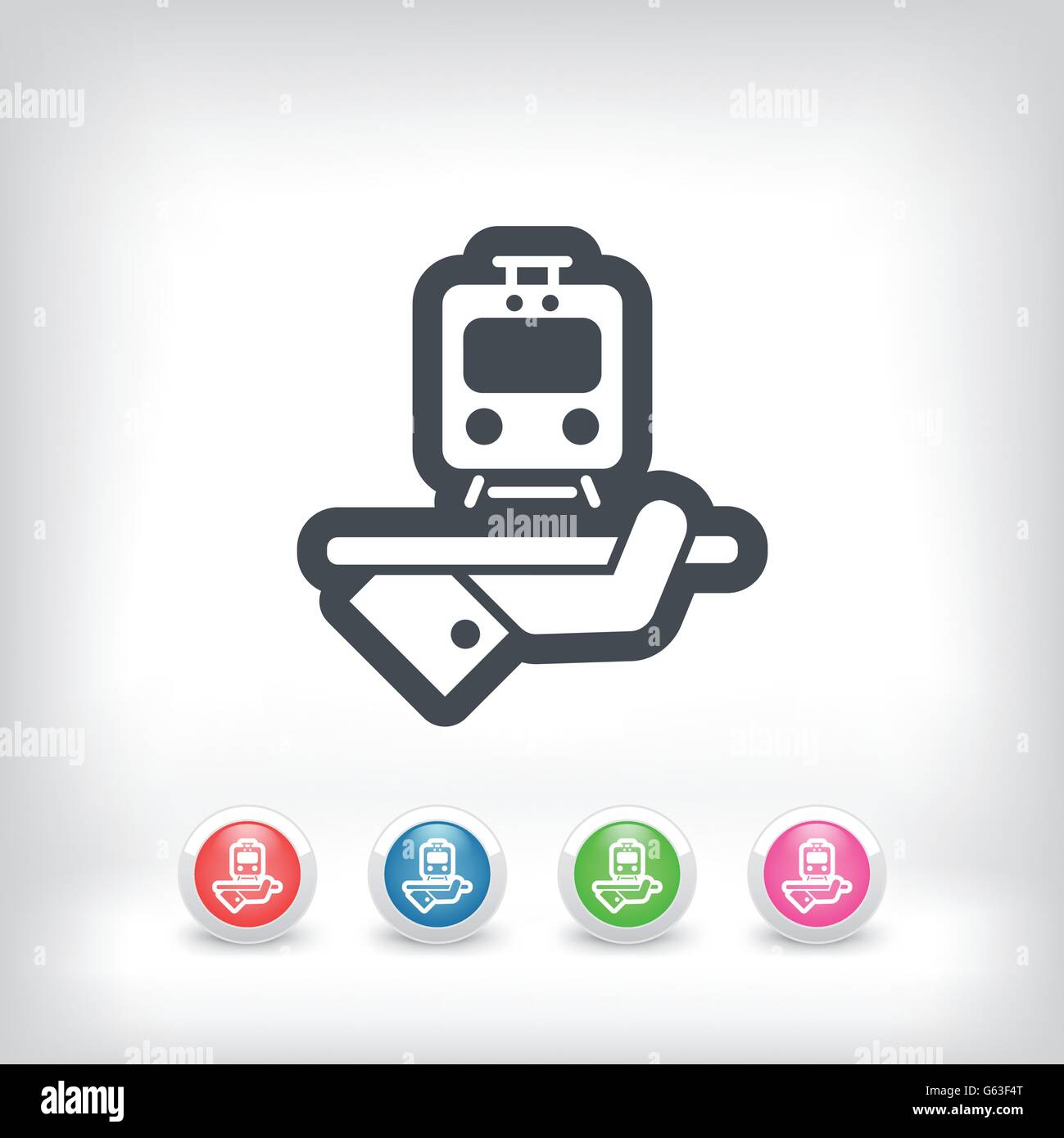 Travel icon. Train service Stock Vector Image & Art - Alamy