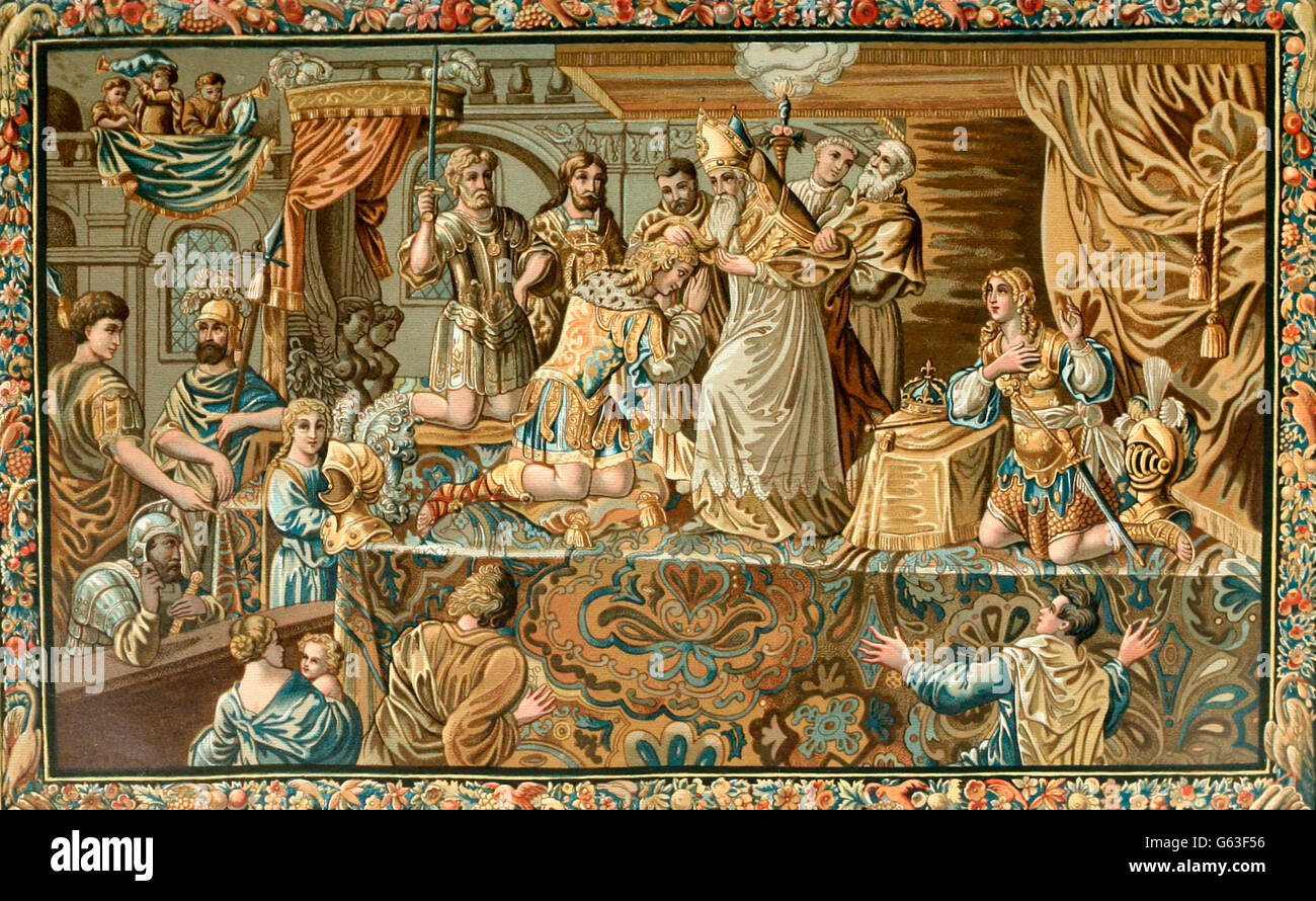 Sacre Du Roi Charles VII a Riems, Le 17 Juliet 1429 Rite of King ...