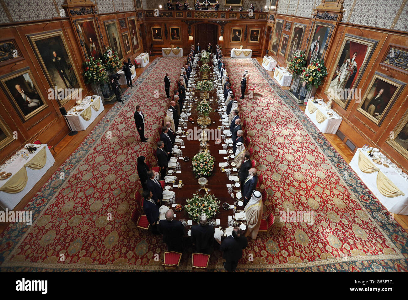 State Luncheon for The President of the United Arab Emirates, Sheikh ...