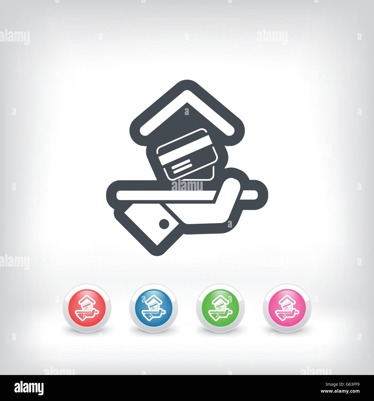 All cards accepted Stock Vector Images - Alamy