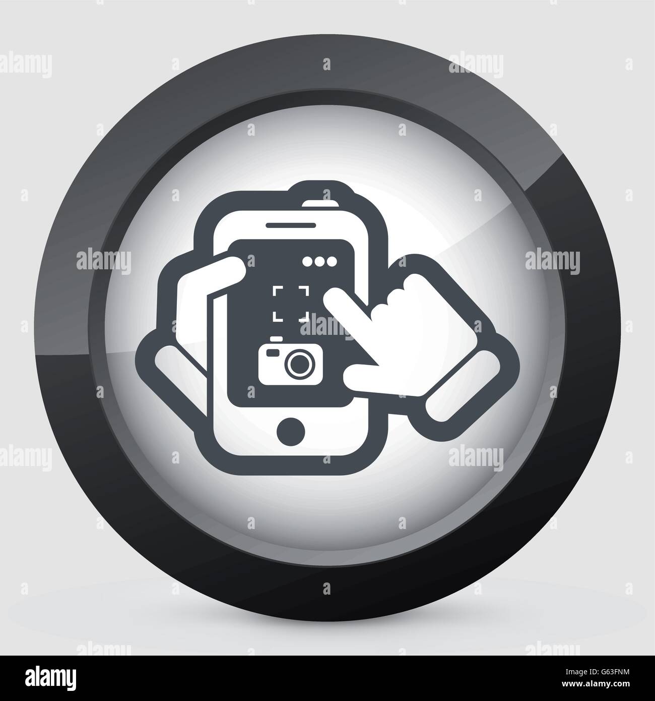 Photographing portrait Stock Vector Images - Alamy