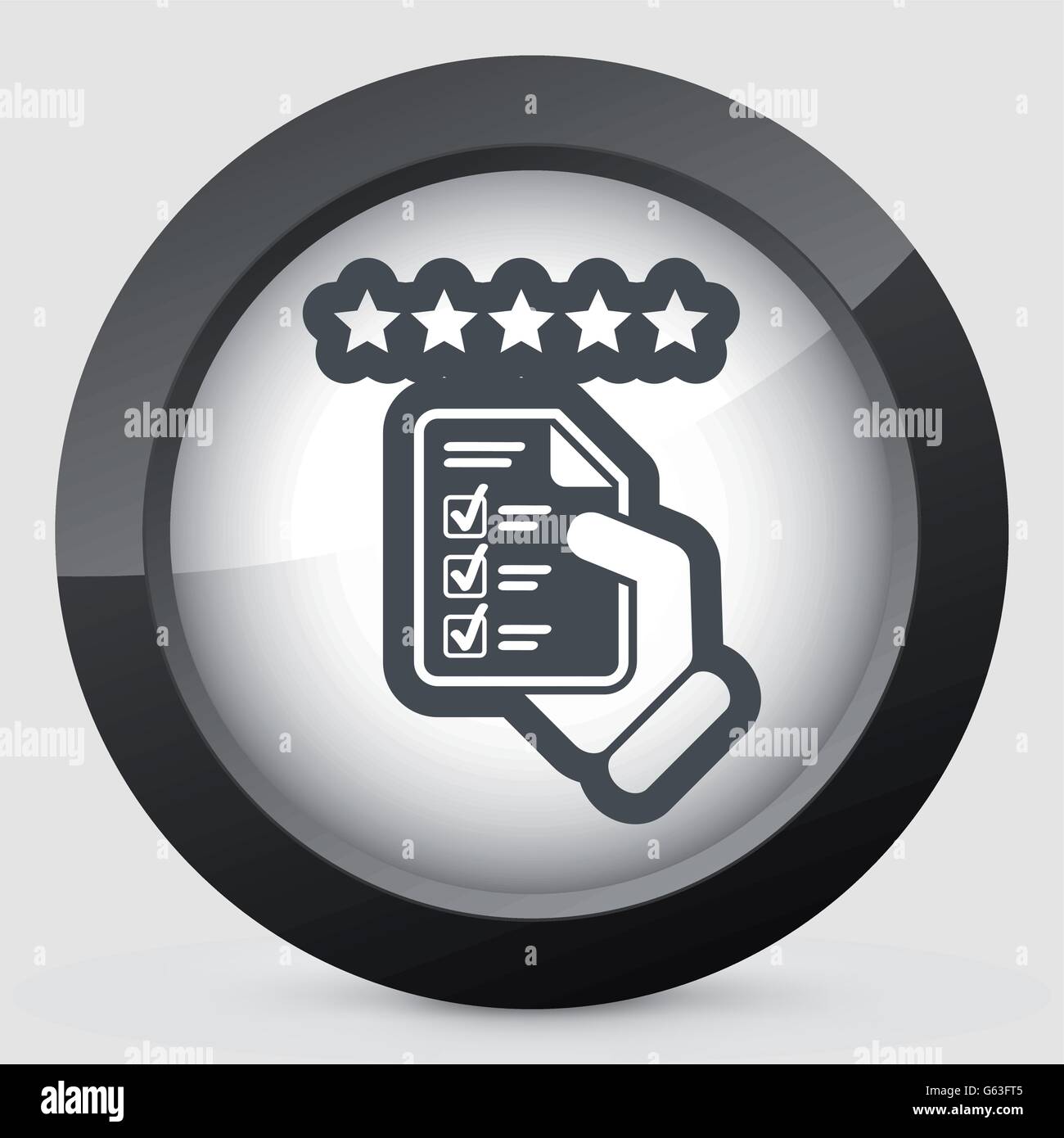 Top rating icon Stock Vector Image & Art - Alamy