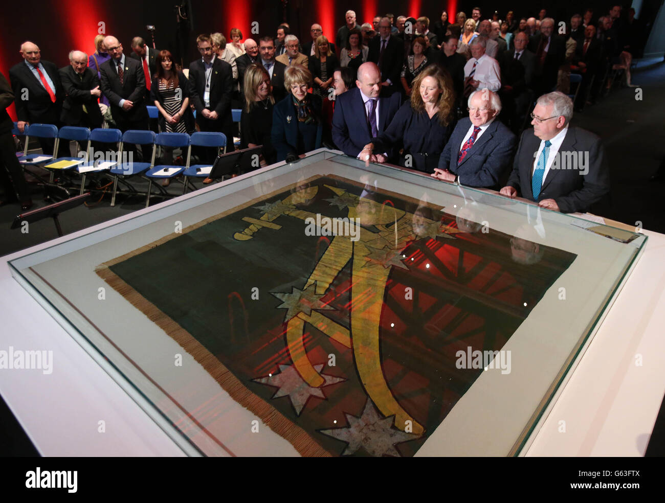 (left - right) Seamus Lynam and Rachel Phelan from the National Museum ...