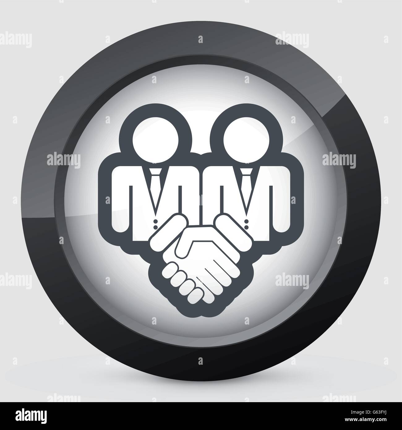 Corporate agreement icon Stock Vector Image & Art - Alamy